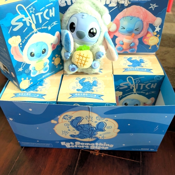 Disney | Toys | Stitch Miniso Blind Box Eat Something Before Sleep ...